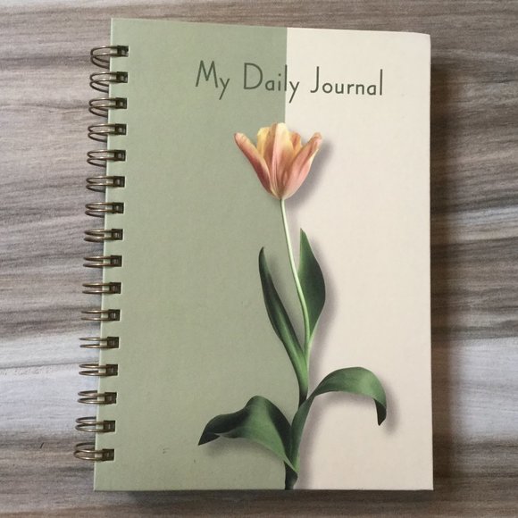 Office | New Undated Life Journal Daily Diary Spiral | Poshmark